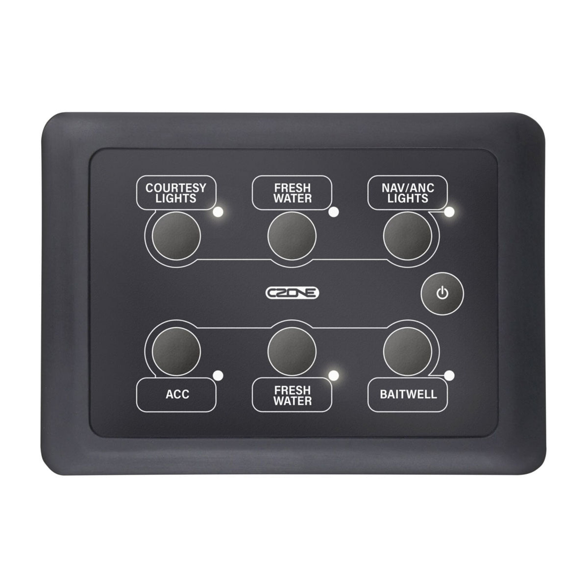 Czone Waterproof 6-way Keypad (in portrait or landscape orientation ...