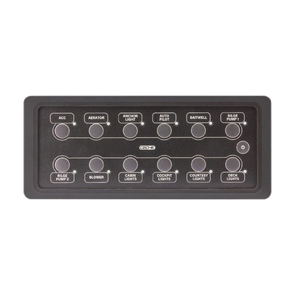 Czone Waterproof 12-way Keypad (in portrait or landscape orientation ...