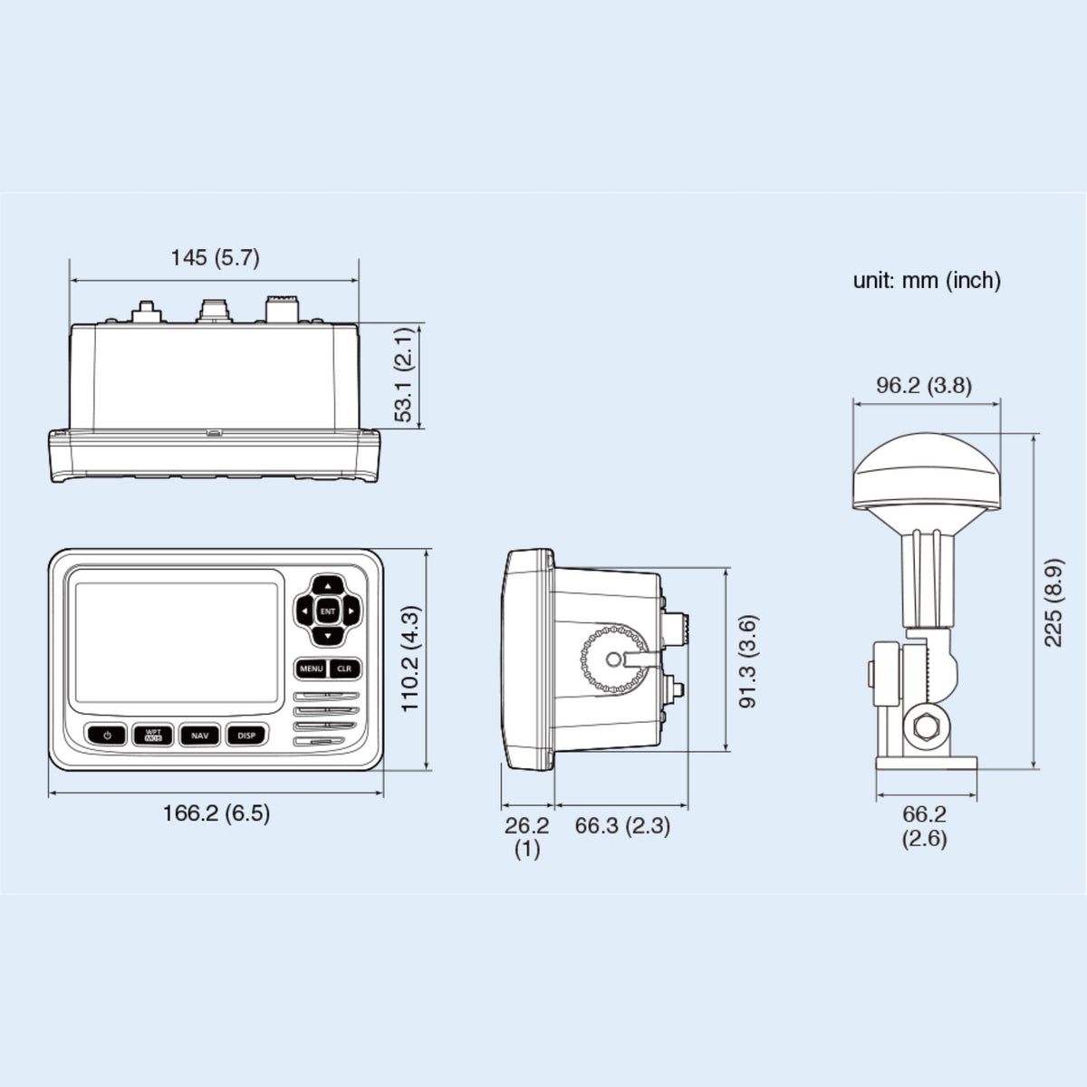 Icom IC-M510TR Class B AIS Transponder | Integrated Marine