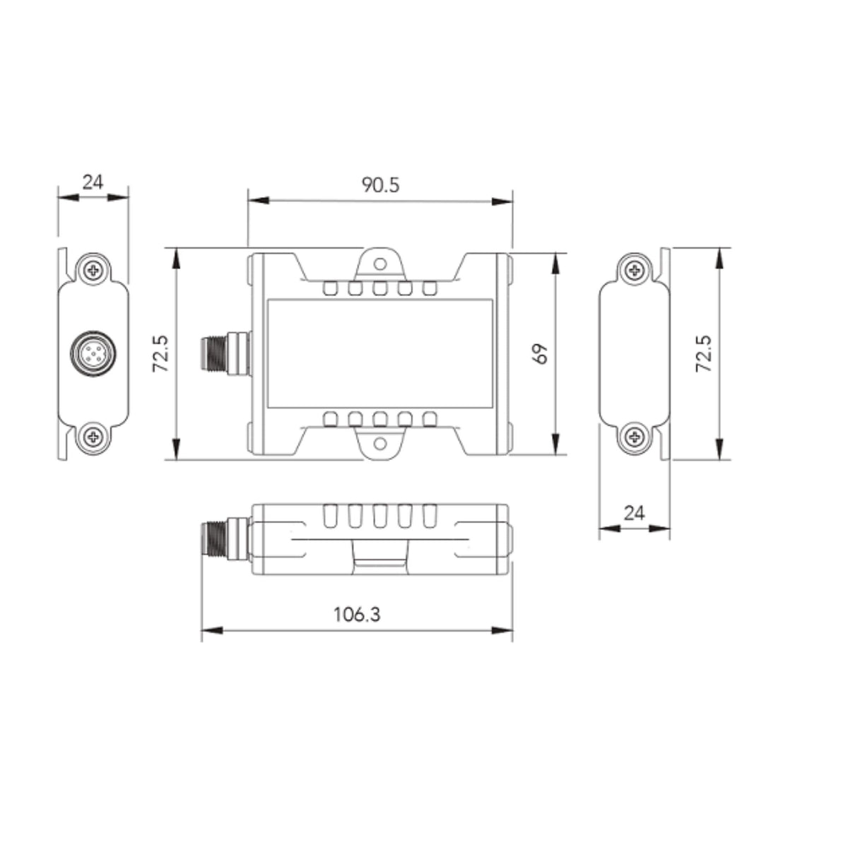 Actisense W2K-1 NMEA 2000 to Wi-Fi Gateway | Integrated Marine